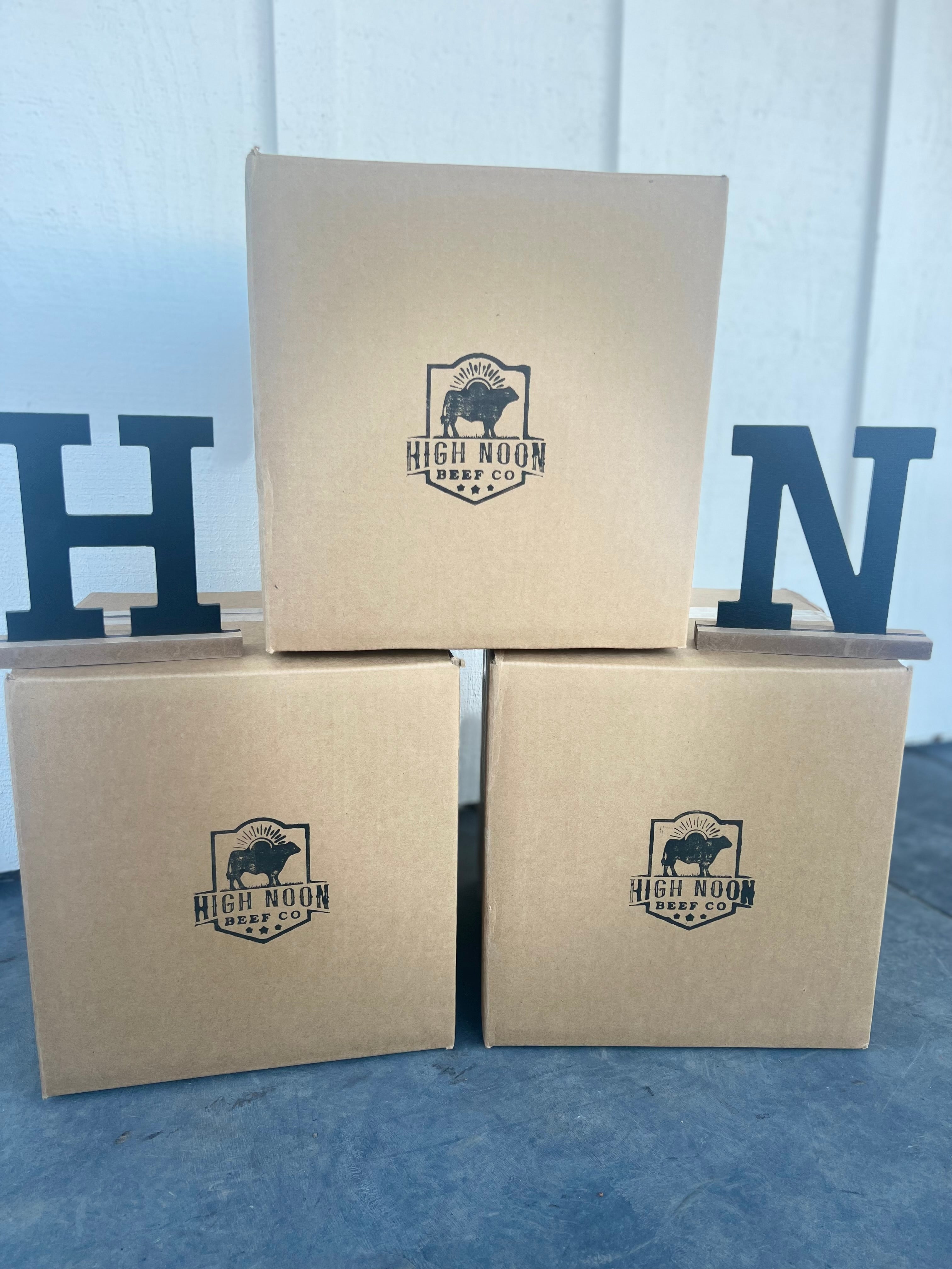 Beef Boxes-Grain Finished – High Noon Beef